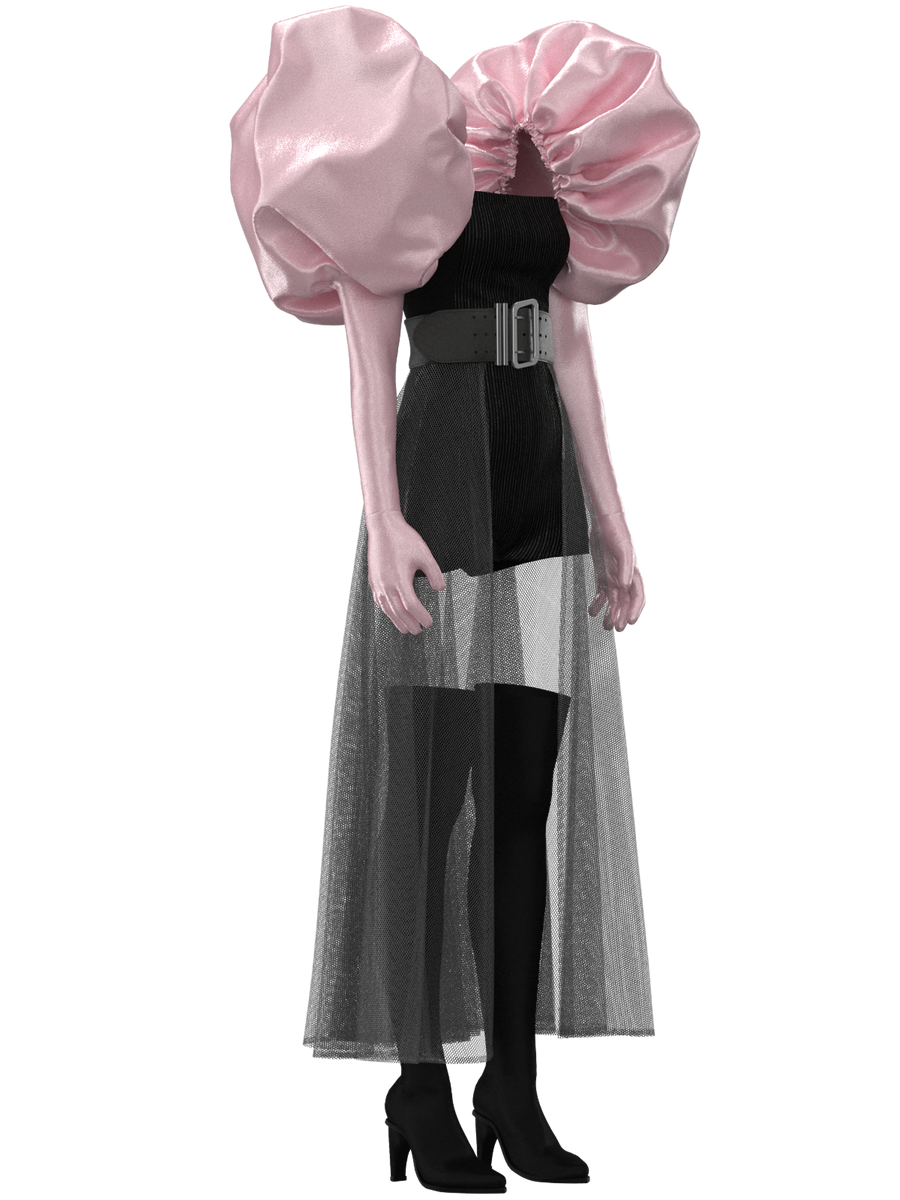 The Black Puff Bodysuit – DRESSX / More Dash Inc. dba DRESSX