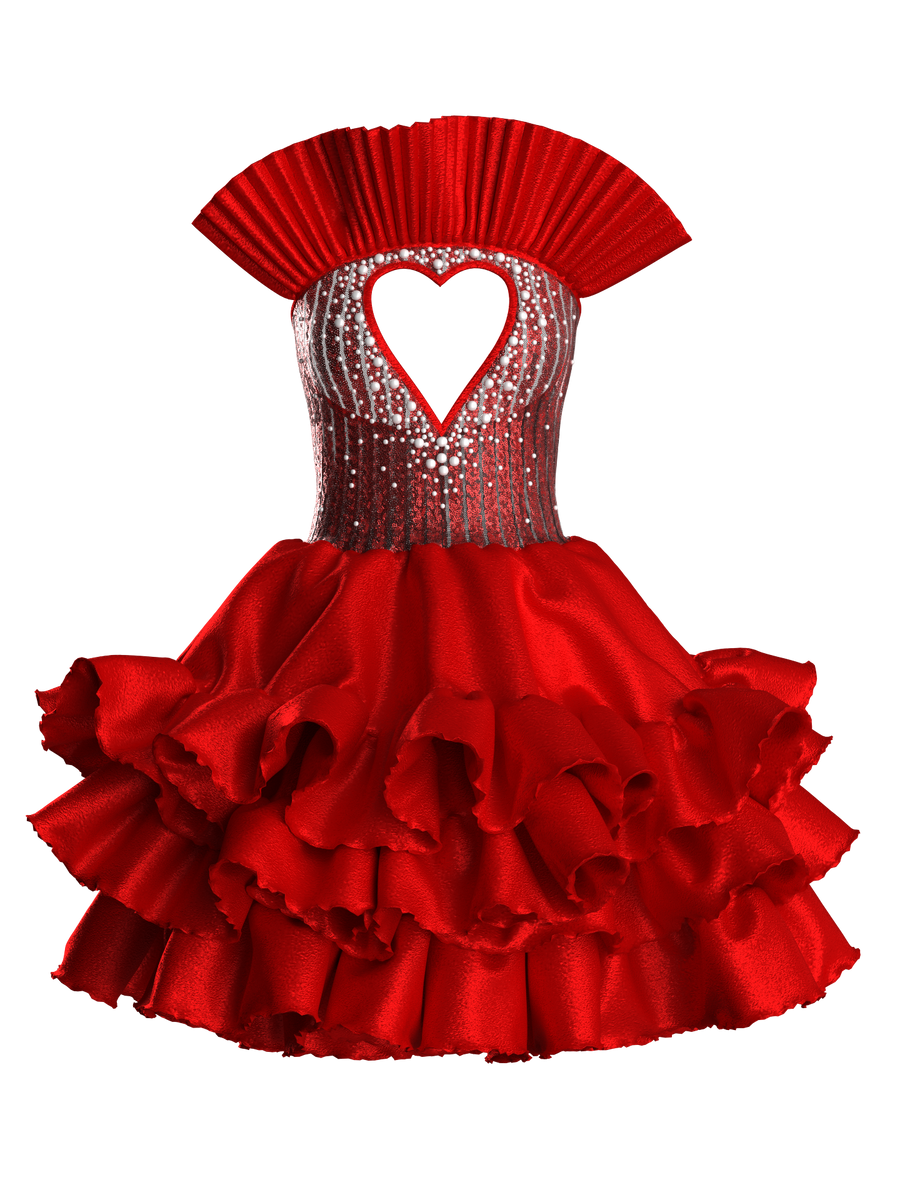 Red heart dress – DRESSX / More Dash Inc. dba DRESSX