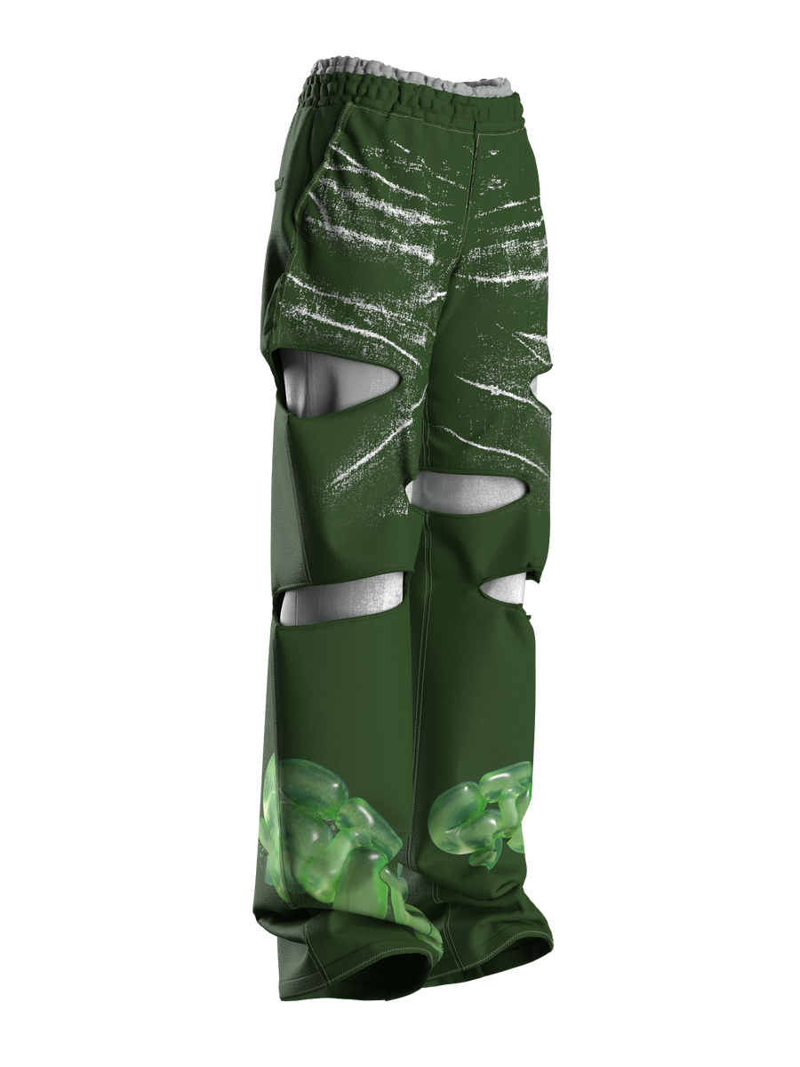 Green grass Cutout Pants – DRESSX / More Dash Inc. dba DRESSX