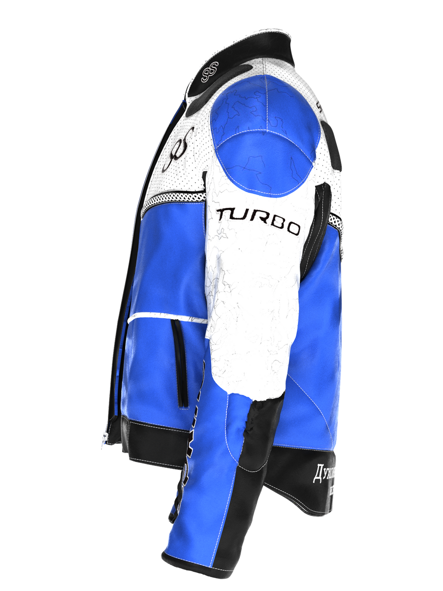 Blue Moto Jacket – DRESSX / More Dash Inc. dba DRESSX