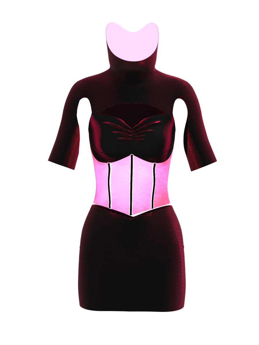 Electric Corset Dress – DRESSX / More Dash Inc. dba DRESSX
