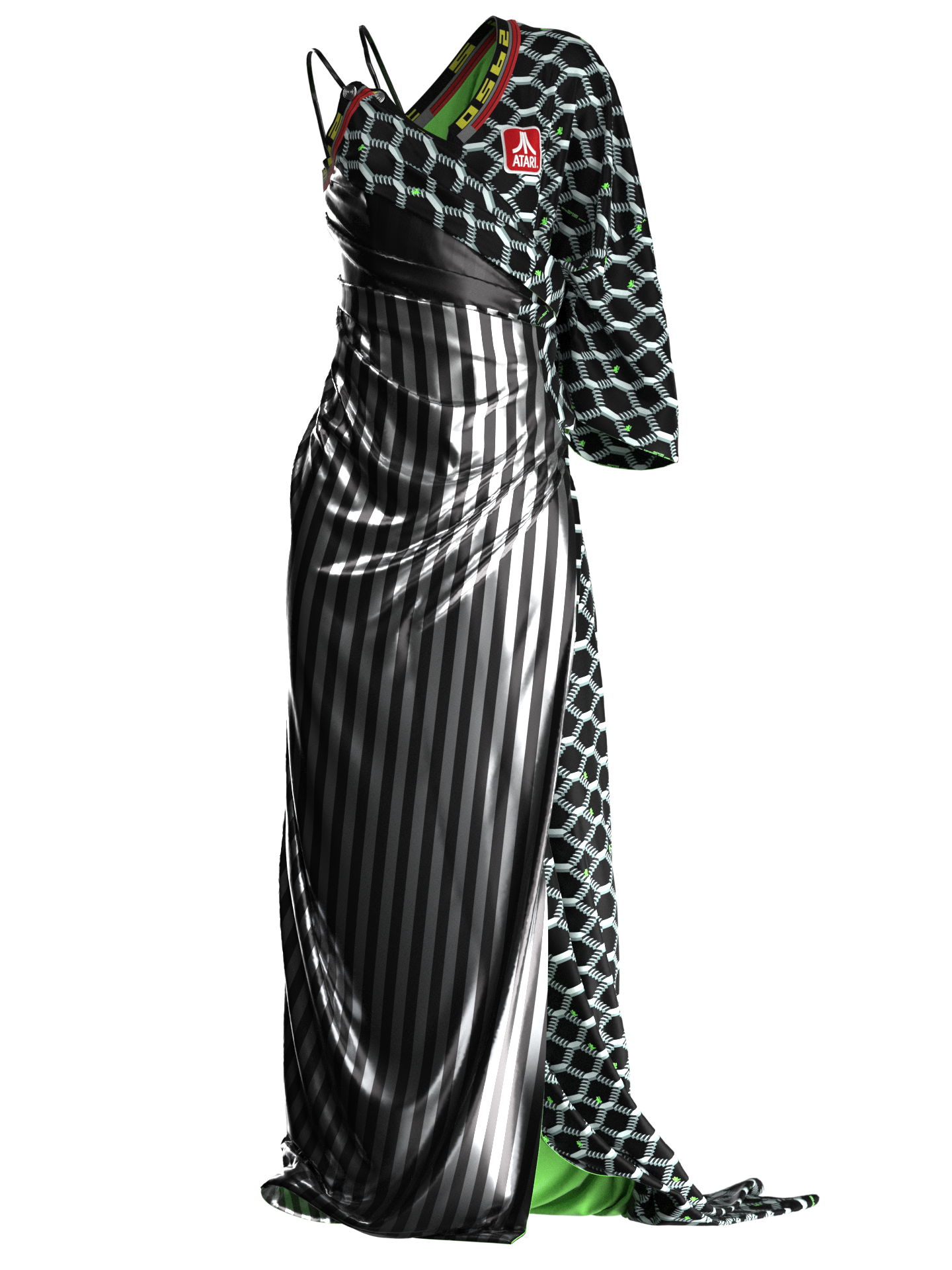Atari Pluriform Robe – DRESSX / More Dash Inc. dba DRESSX