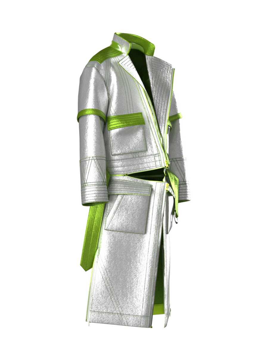 Space Coat – DRESSX / More Dash Inc. dba DRESSX