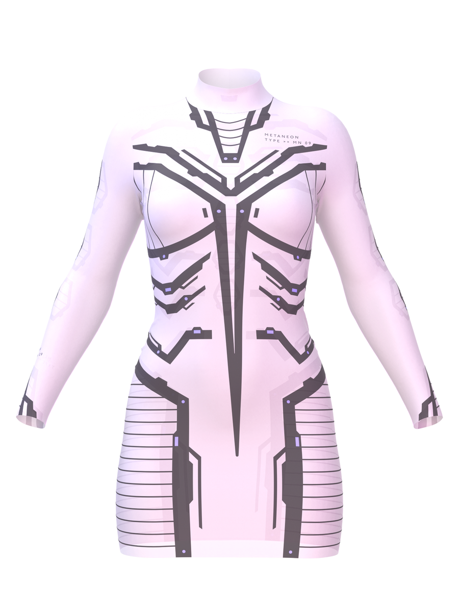 MECHA Dress White – DRESSX / More Dash Inc. dba DRESSX