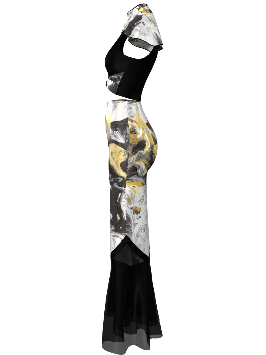 Catalyst Outfit Black/Marble – DRESSX / More Dash Inc. dba DRESSX