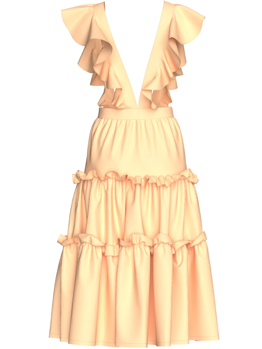 Carrot Cake Pinafore – DRESSX / More Dash Inc. dba DRESSX