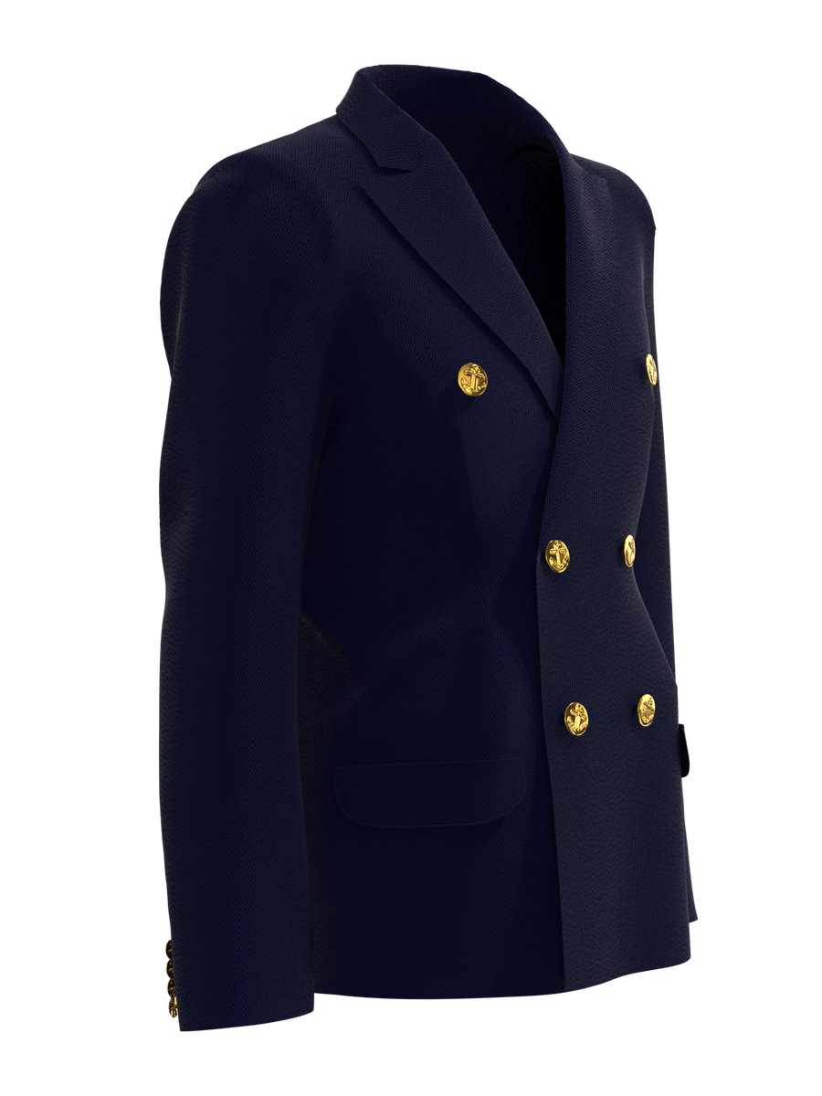 What you didn’t know - Double-breasted Captain’s Jacket Women – DRESSX ...