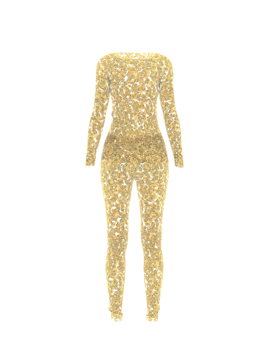 Overall Suit Gold Transparent – DRESSX / More Dash Inc. dba DRESSX